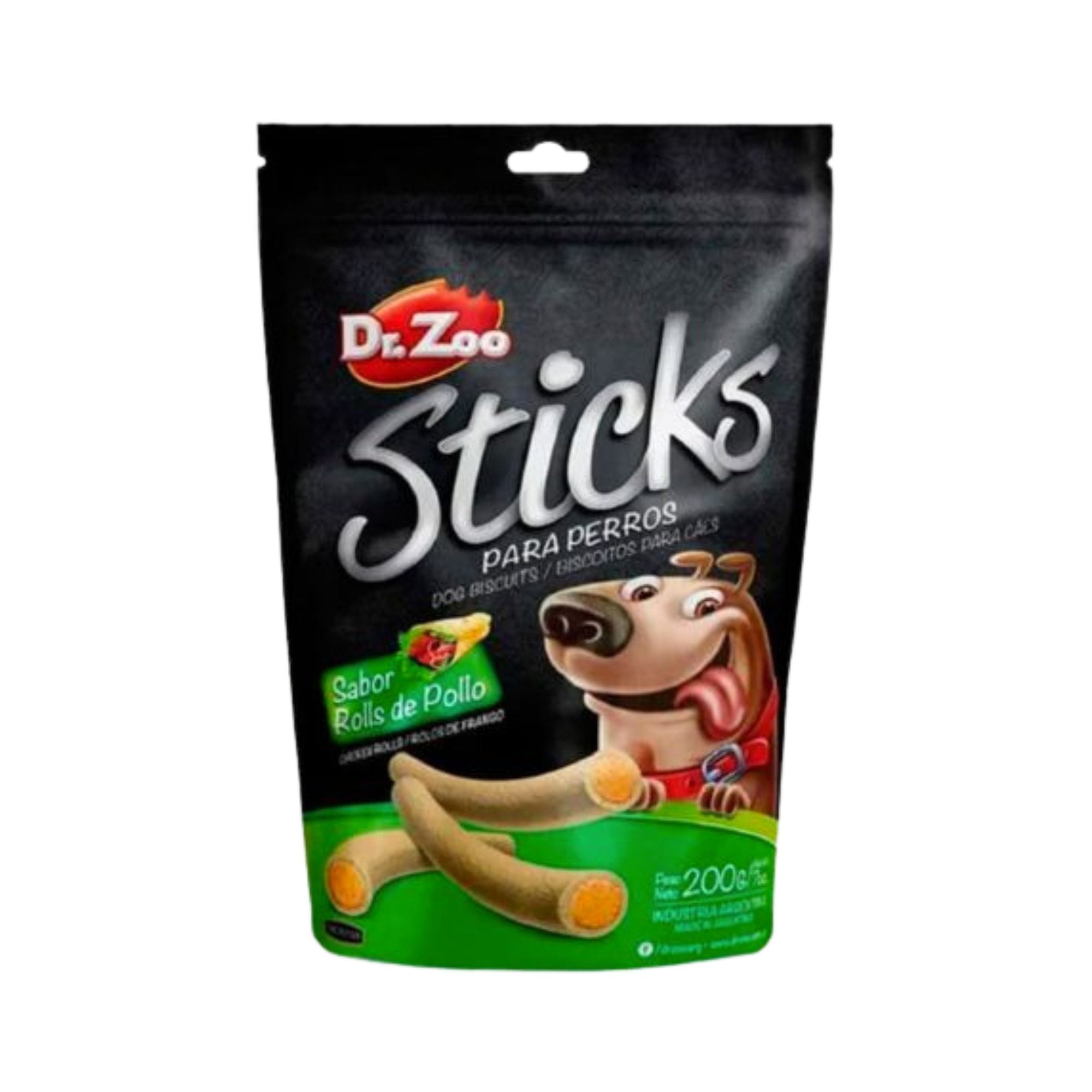 STICKS ROLL POLLO 50 GR - Kazoku Pets