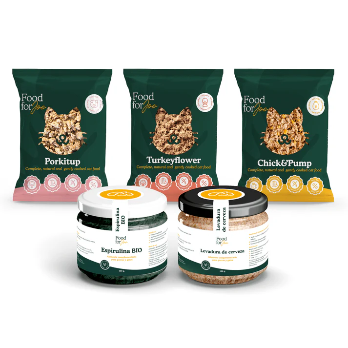 Pack Especial Inmune Gato - 100% Natural - Kazoku Pets