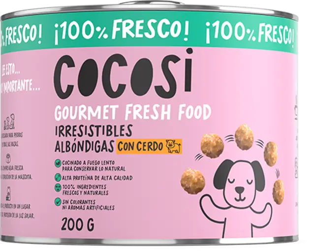 Albóndigas de Cerdo Cocosi para Perros | Kazoku Pets